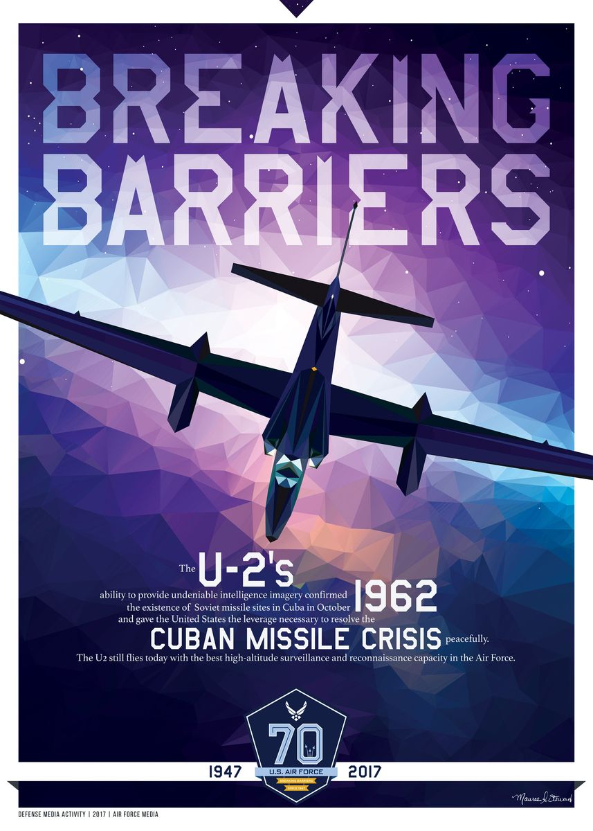 'VINTAGE AIR FORCE' Poster, picture, metal print, paint by Drama Poster ...