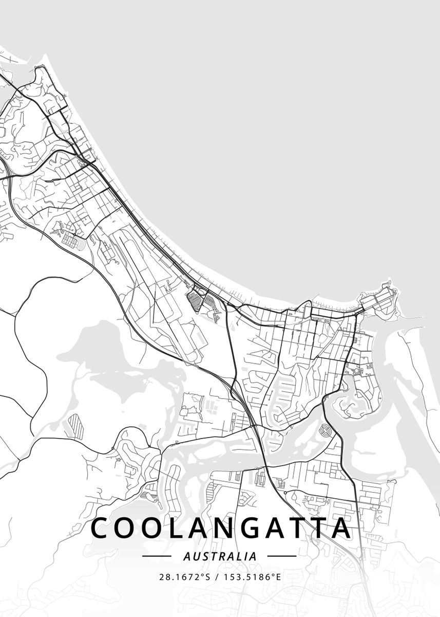 'Coolangatta Australia' Poster, picture, metal print, paint by Designer ...