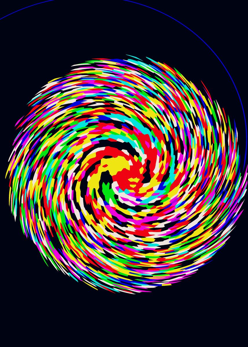 'Spin' Poster by Andrew | Displate