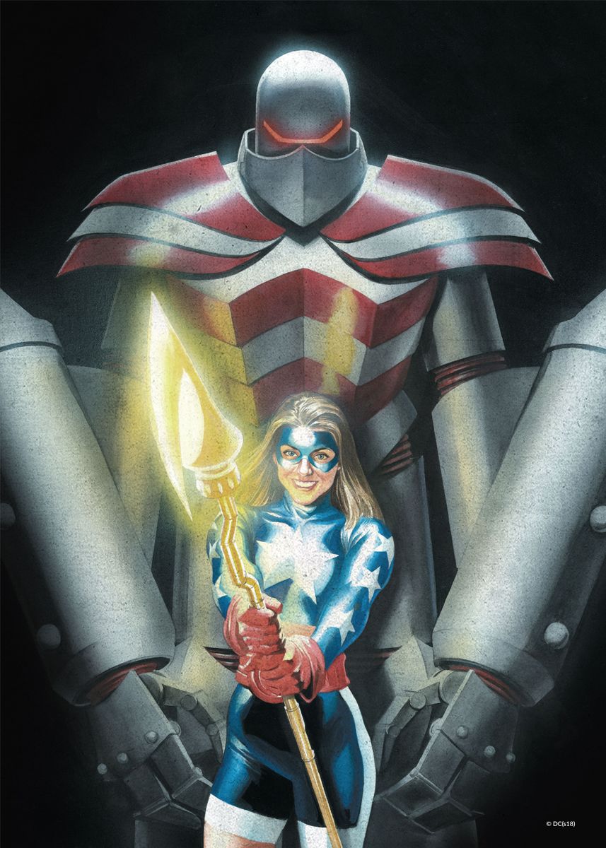 'Stargirl' Poster, picture, metal print, paint by DC Comics | Displate