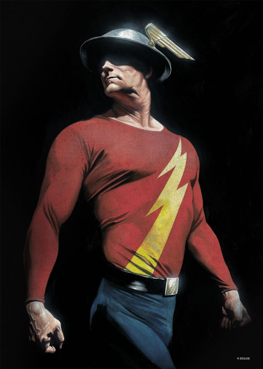 'The Flash' Poster, picture, metal print, paint by DC Comics | Displate