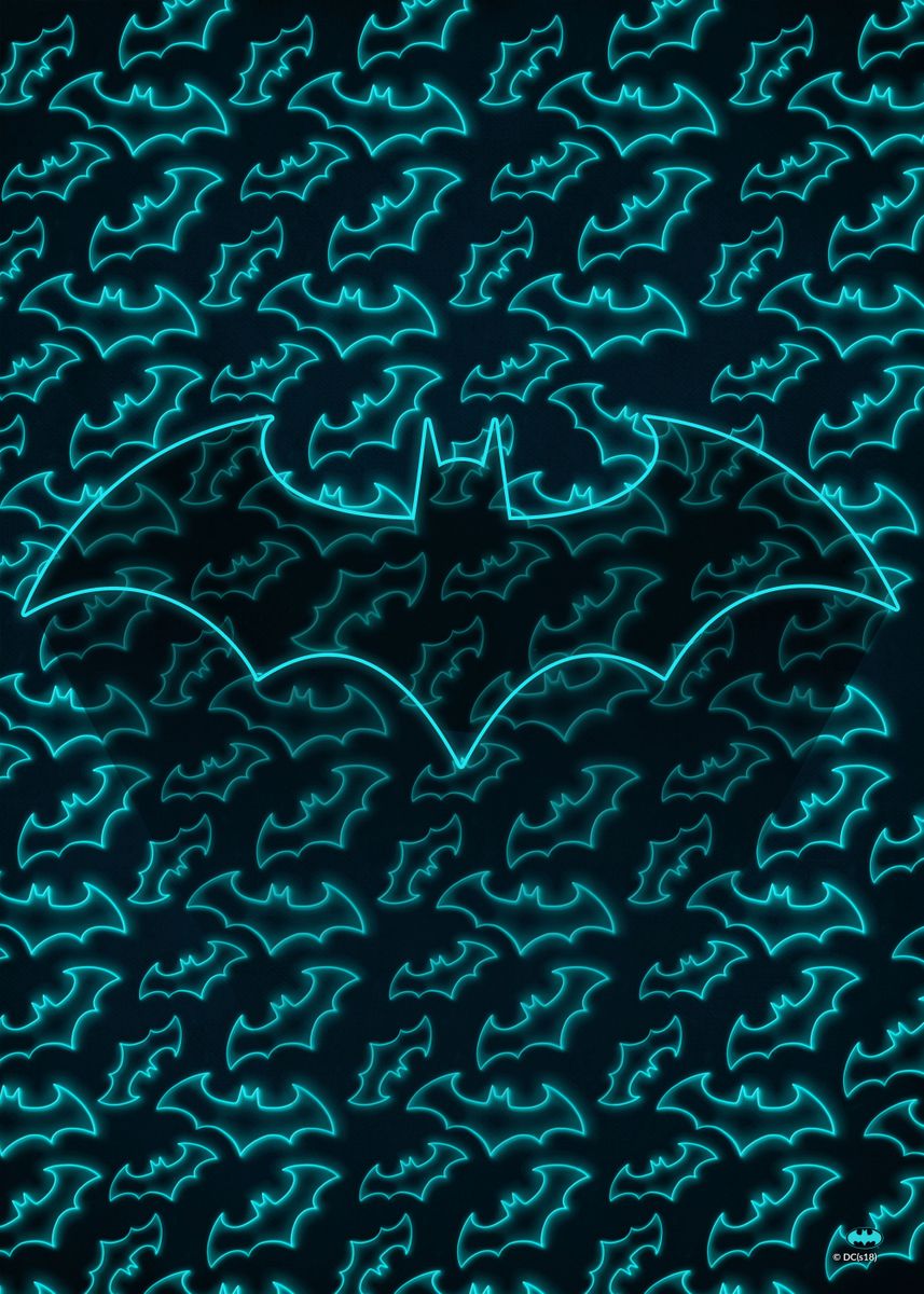 'Neon Knight' Poster, picture, metal print, paint by DC Comics | Displate