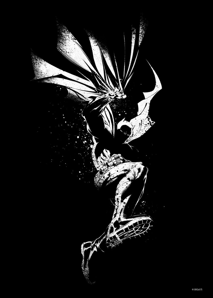 'Batman' Poster, picture, metal print, paint by DC Comics | Displate