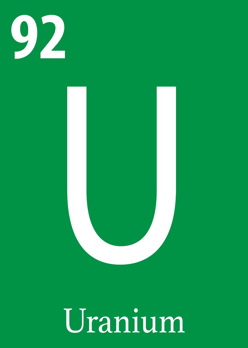 'Uranium ' Poster, picture, metal print, paint by Karen Foley | Displate