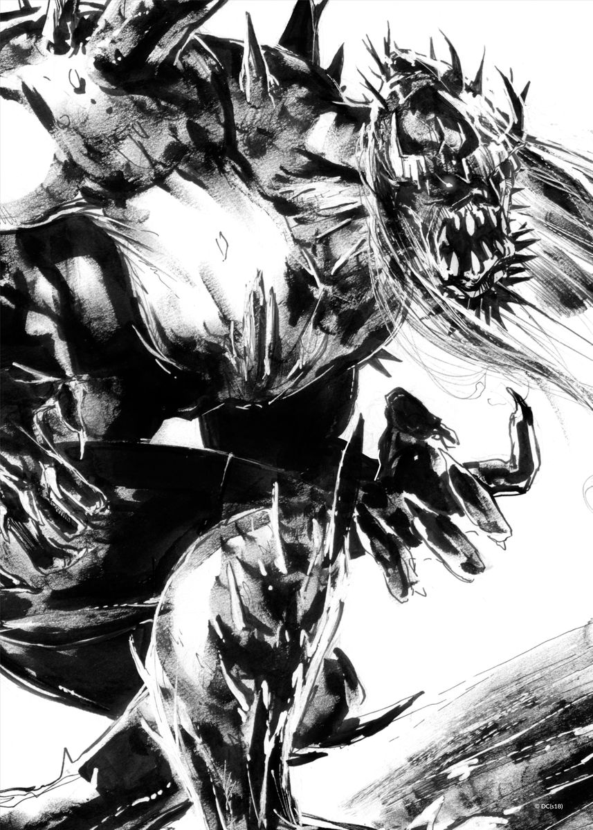 'Doomsday' Poster, picture, metal print, paint by DC Comics | Displate