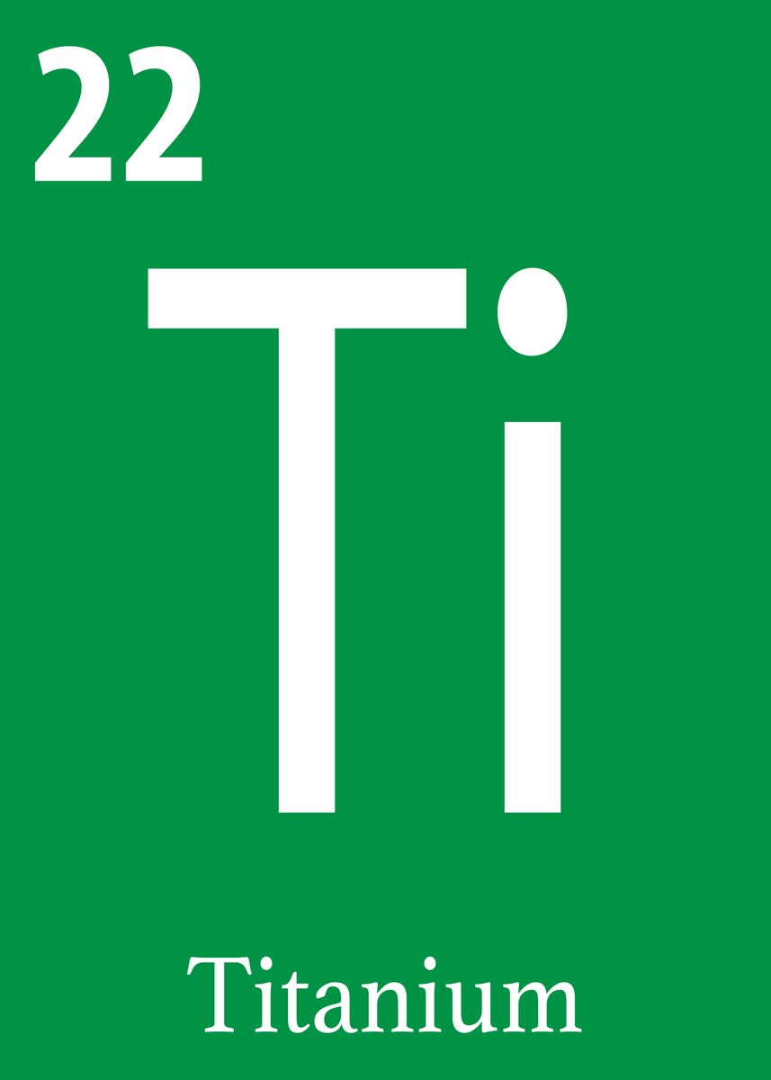 'Titanium' Poster, picture, metal print, paint by Karen Foley | Displate