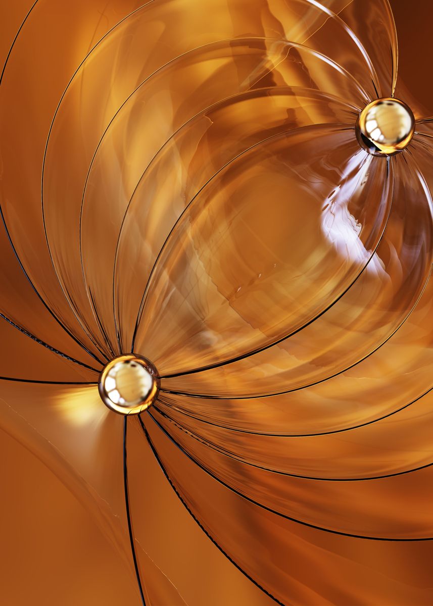 'Magnetic fields' Poster, picture, metal print, paint by Aivaras ...