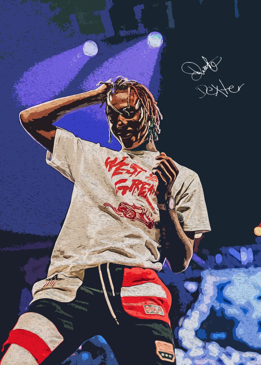 'Famous Dex' Poster, picture, metal print, paint by Dillon Holden ...