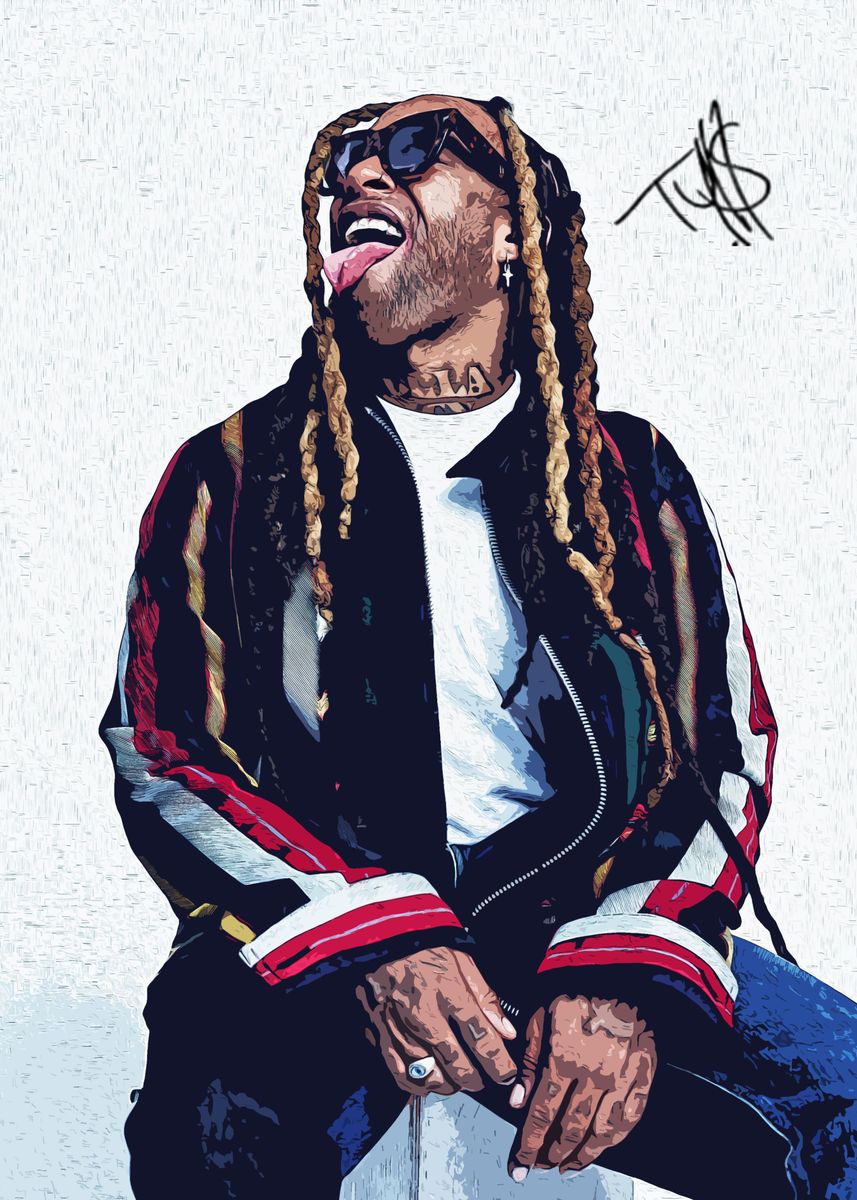 'Ty Dolla Sign' Poster, picture, metal print, paint by Dillon Holden ...