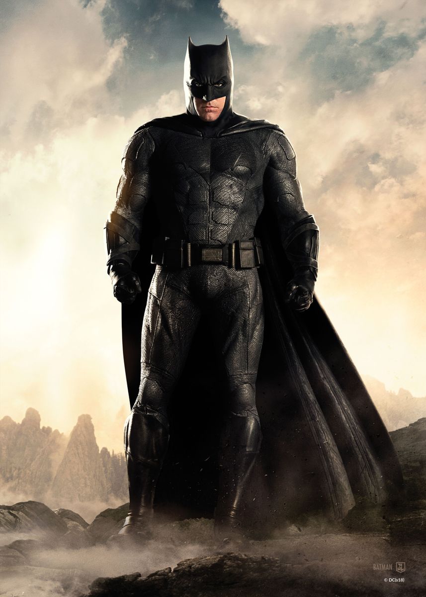 'Batman' Poster, picture, metal print, paint by DC Comics | Displate
