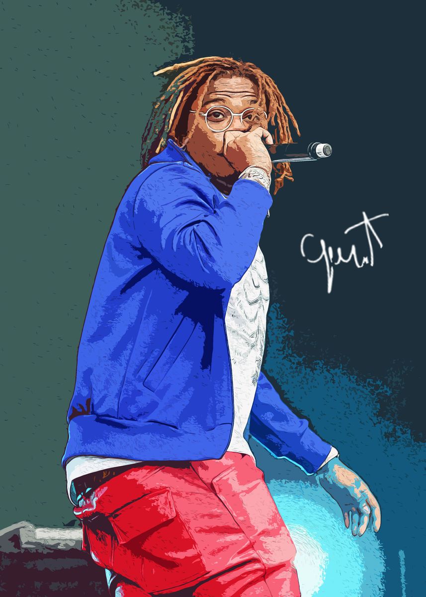 'Gunna' Poster, picture, metal print, paint by Dillon Holden | Displate