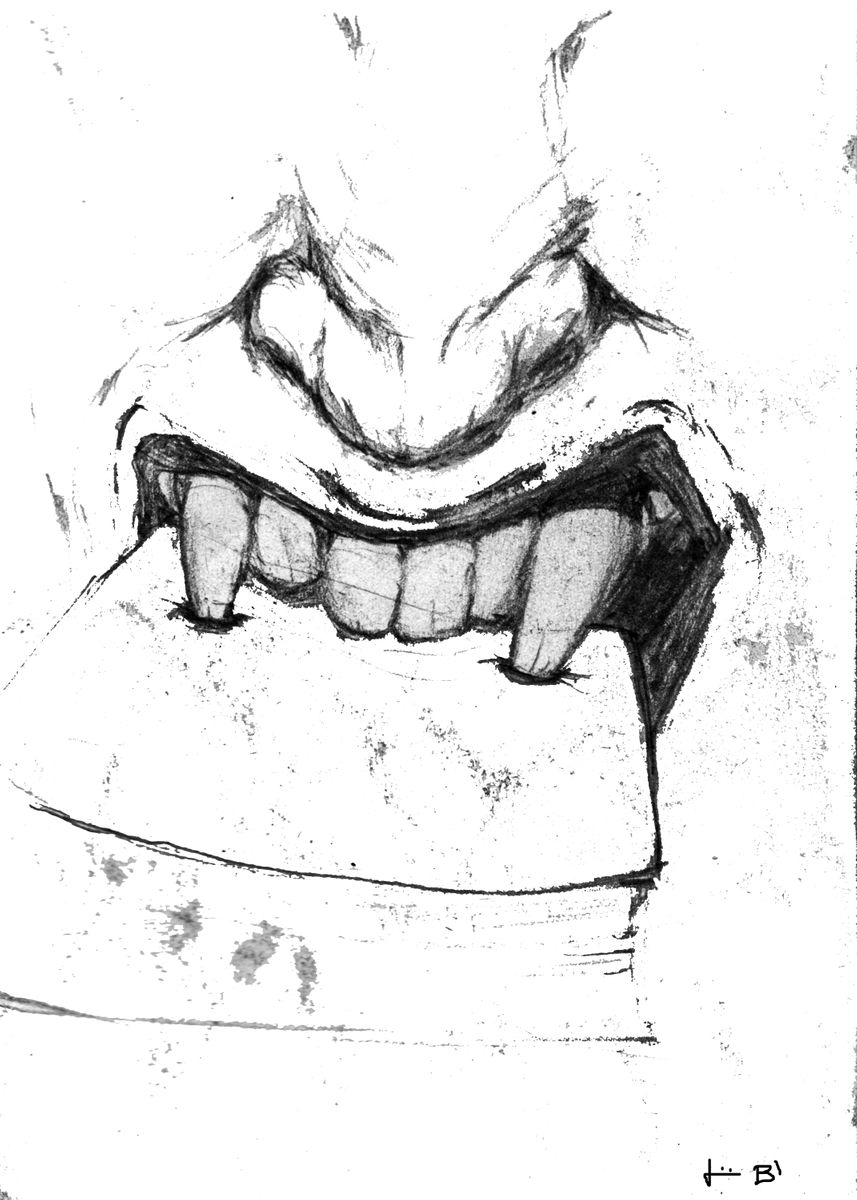 'bite' Poster by Sine Sinonim | Displate