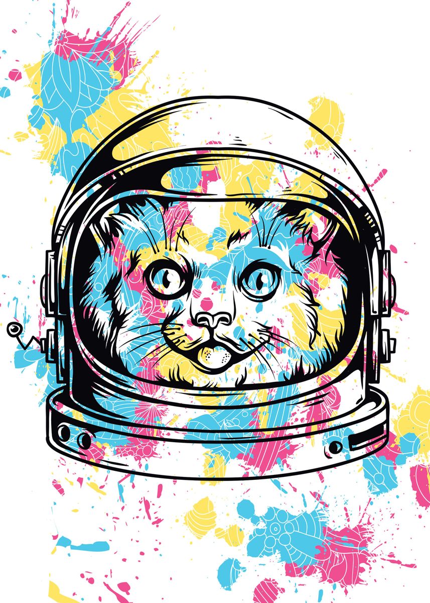'explorer' Poster, picture, metal print, paint by Gab Fernando | Displate