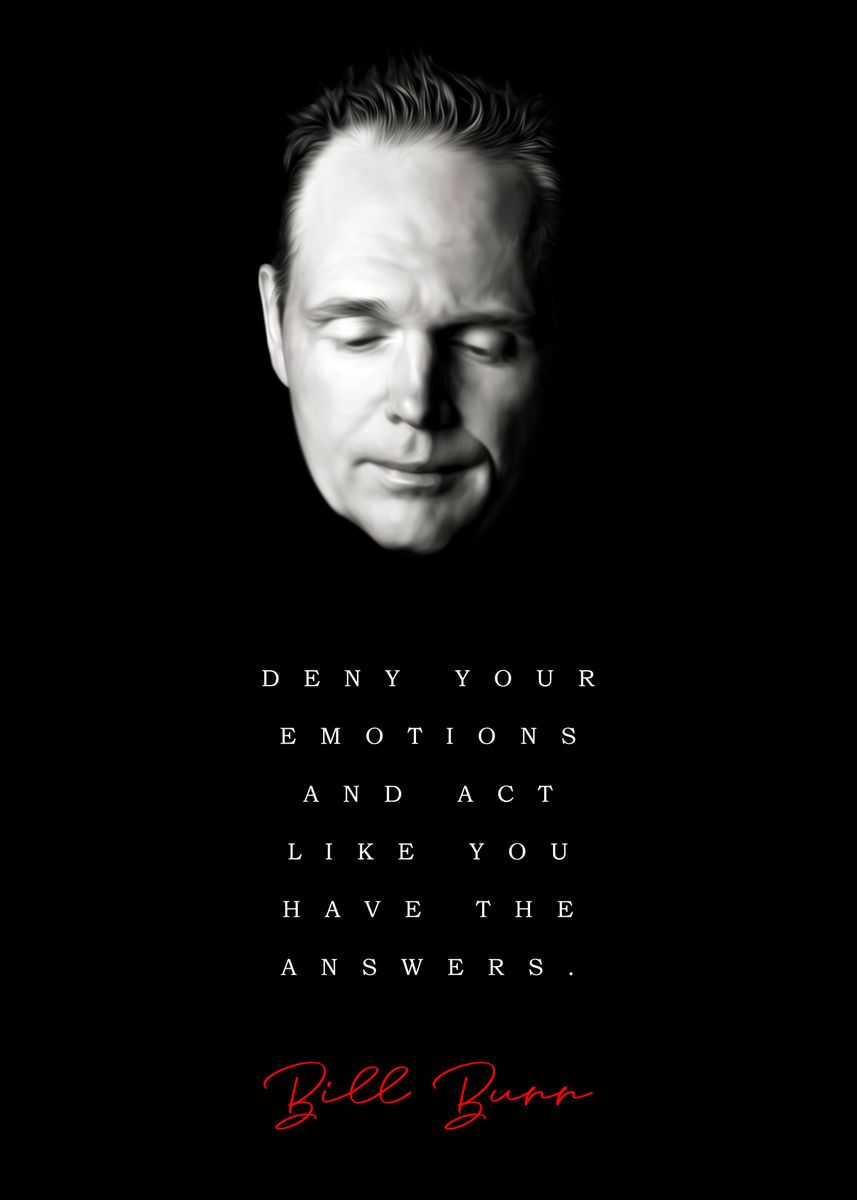 'Bill Burr' Poster, picture, metal print, paint by Team Awesome | Displate