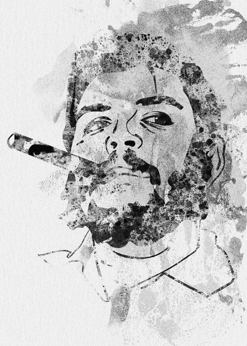 'Legendary Che' Poster, picture, metal print, paint by rambo art | Displate