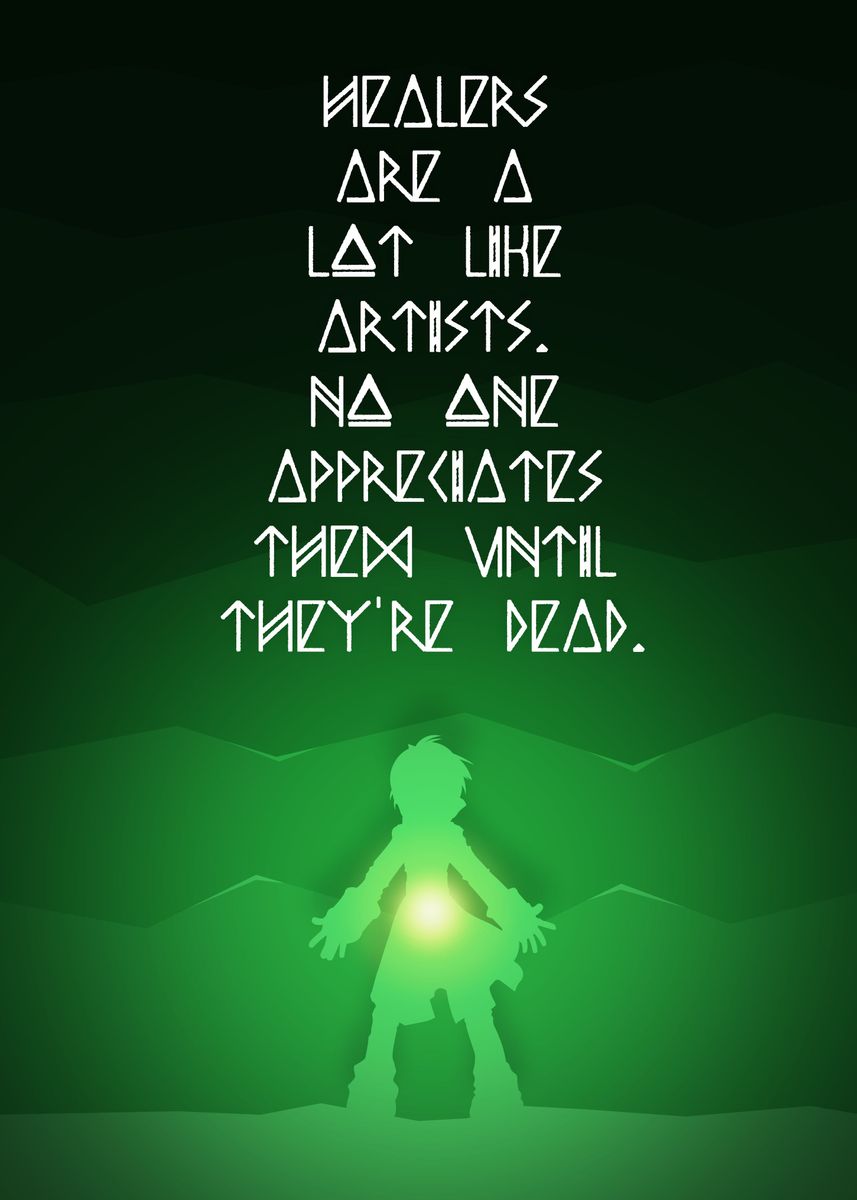 'Gaming Ragnarok Priest RPG' Poster, picture, metal print, paint by ...