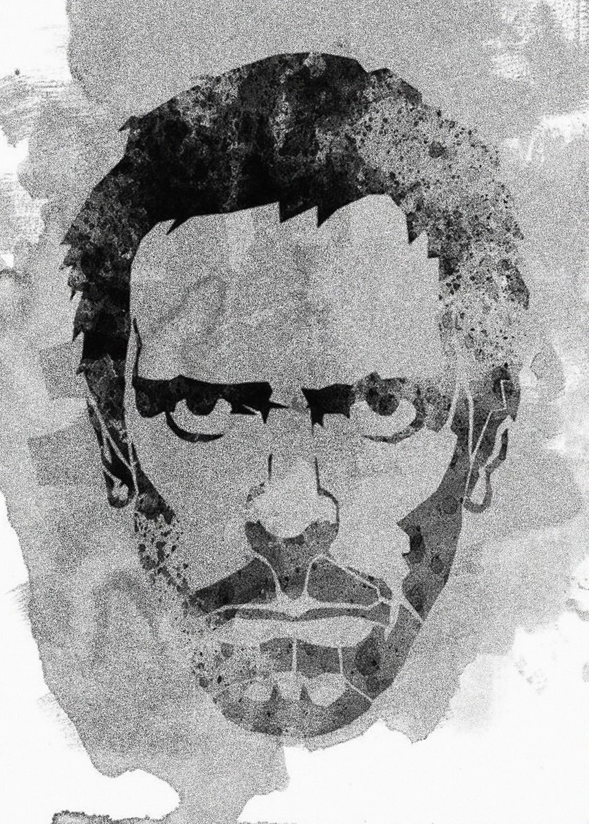 'Dr Gregory House' Poster, picture, metal print, paint by rambo art ...