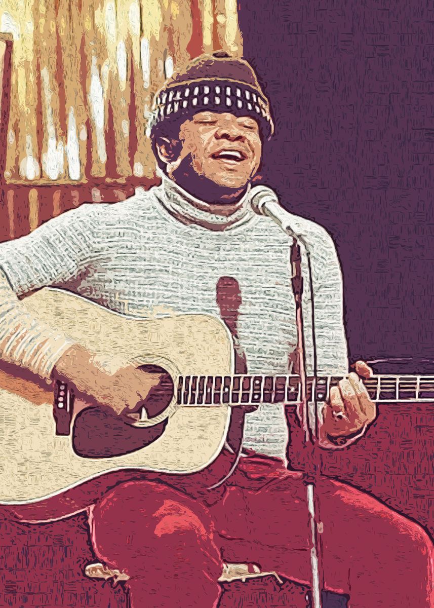 'Bill Withers' Poster, picture, metal print, paint by Dillon Holden ...