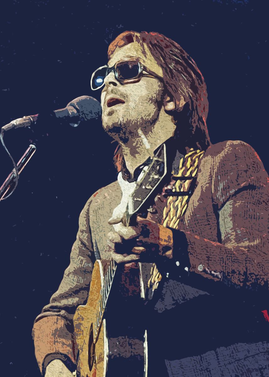 'Eric Clapton' Poster, picture, metal print, paint by Dillon Holden ...