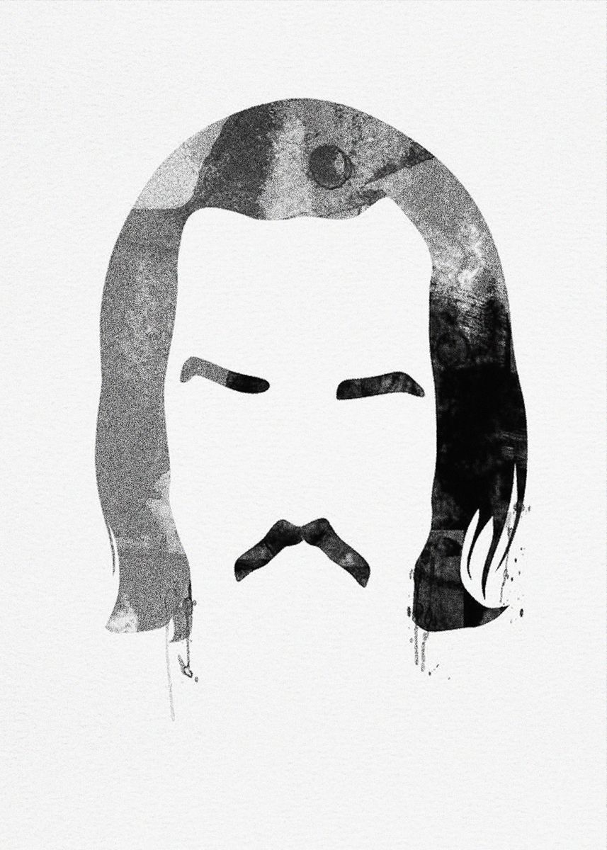 'Nick' Poster, picture, metal print, paint by rambo art | Displate