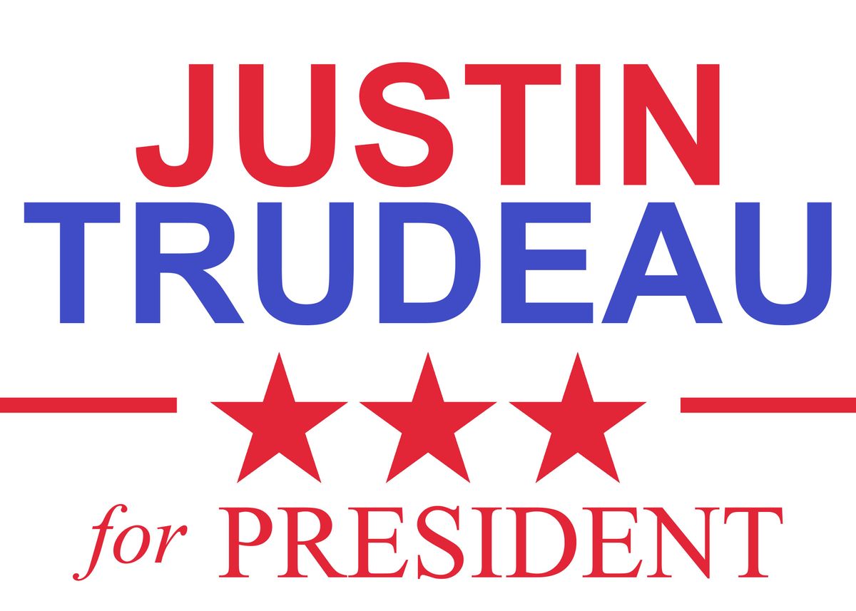 'JUSTIN TRUDEAU Election' Poster by Atomic Chinook | Displate