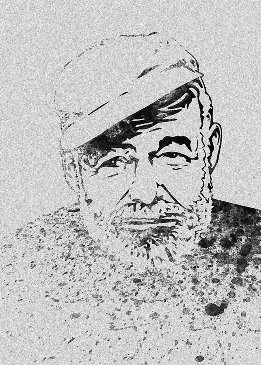 'Ernest Hemingway' Poster, picture, metal print, paint by rambo art ...