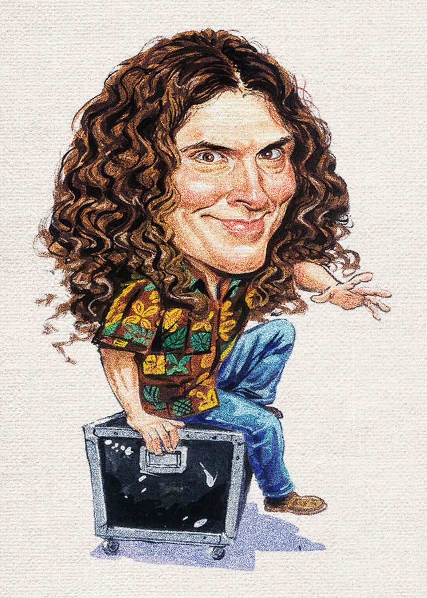 'Weird Al Yankovic by Art' Poster, picture, metal print, paint by rambo ...