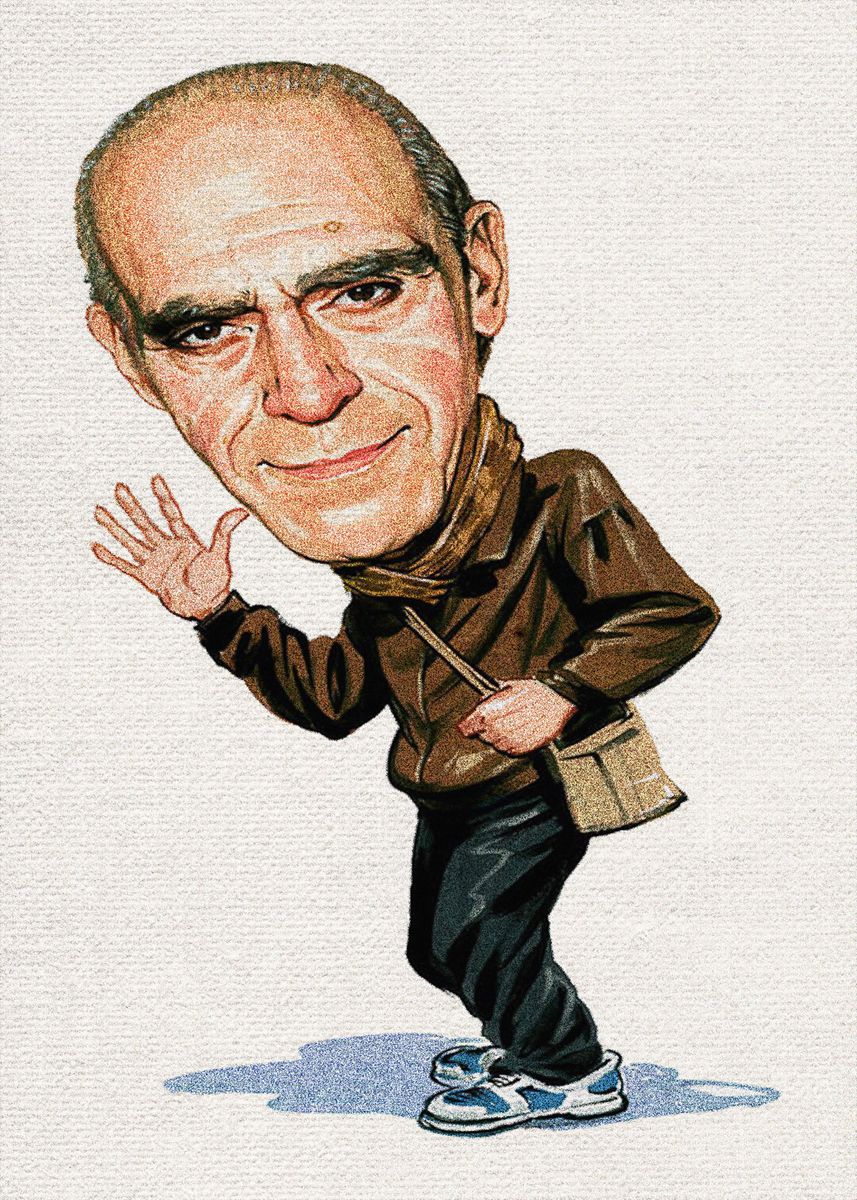 'Abe Vigoda' Poster by rambo art | Displate