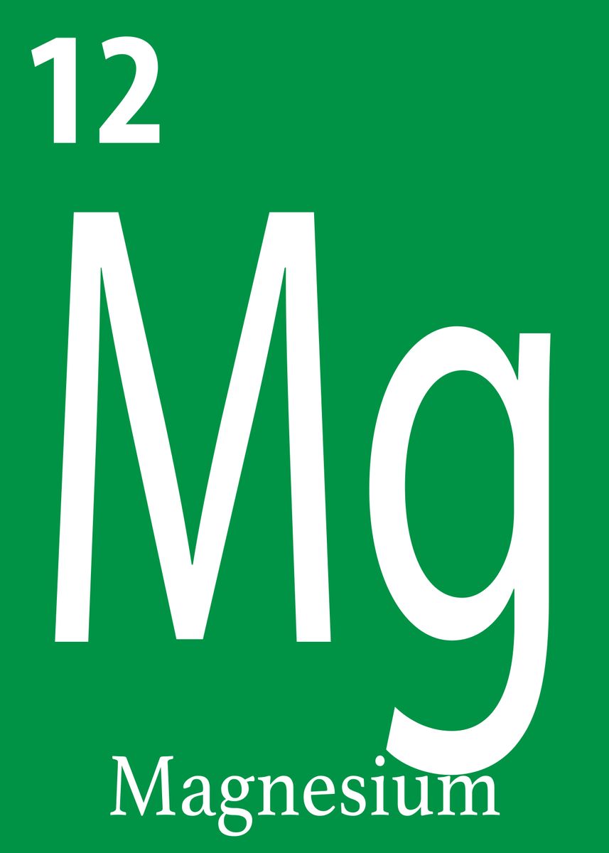 'Magnesium' Poster, picture, metal print, paint by Karen Foley | Displate