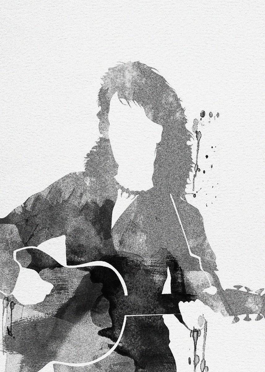 'Neil Diamond' Poster, picture, metal print, paint by rambo art | Displate