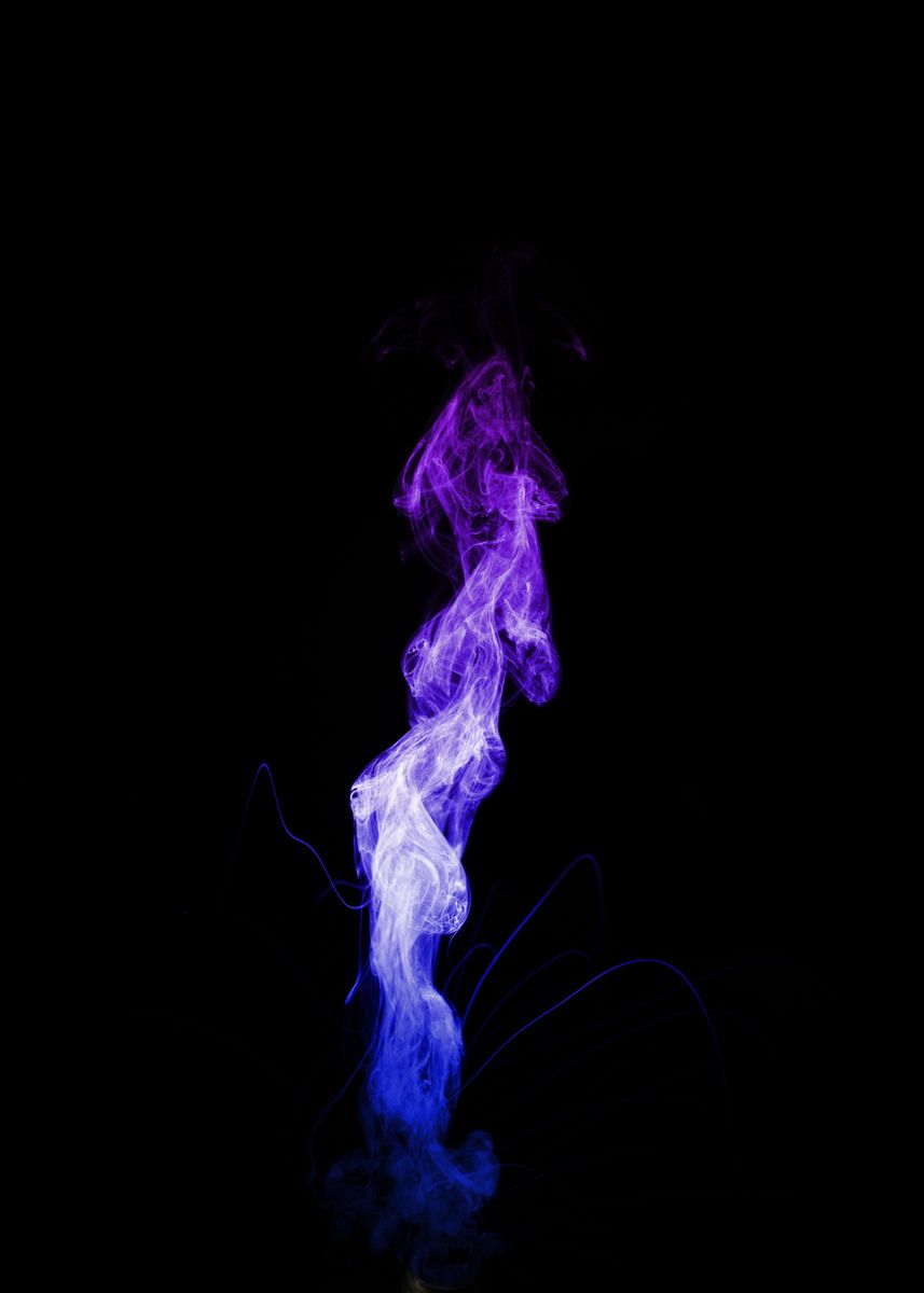 'Colorful clouds of vape' Poster by alexsdriver | Displate