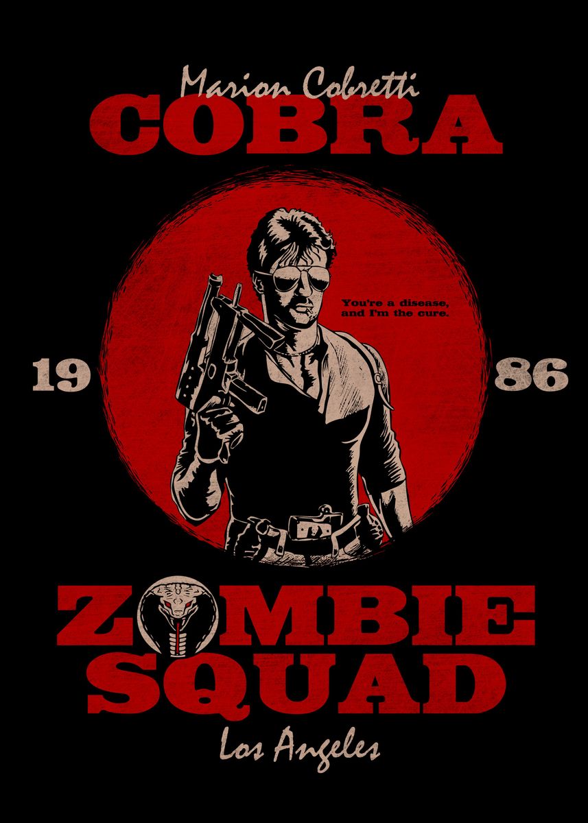 'COBRA' Poster, picture, metal print, paint by Melonseta | Displate