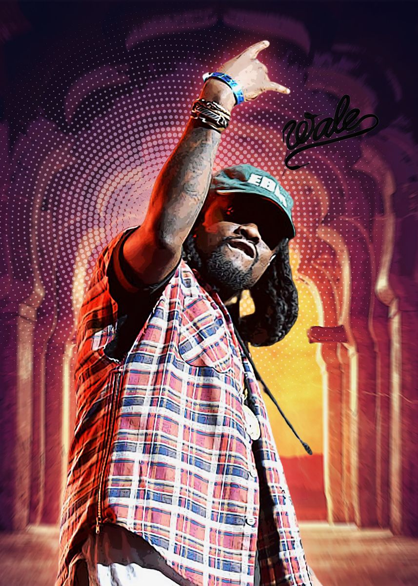 'Wale' Poster, picture, metal print, paint by Morton Gray | Displate