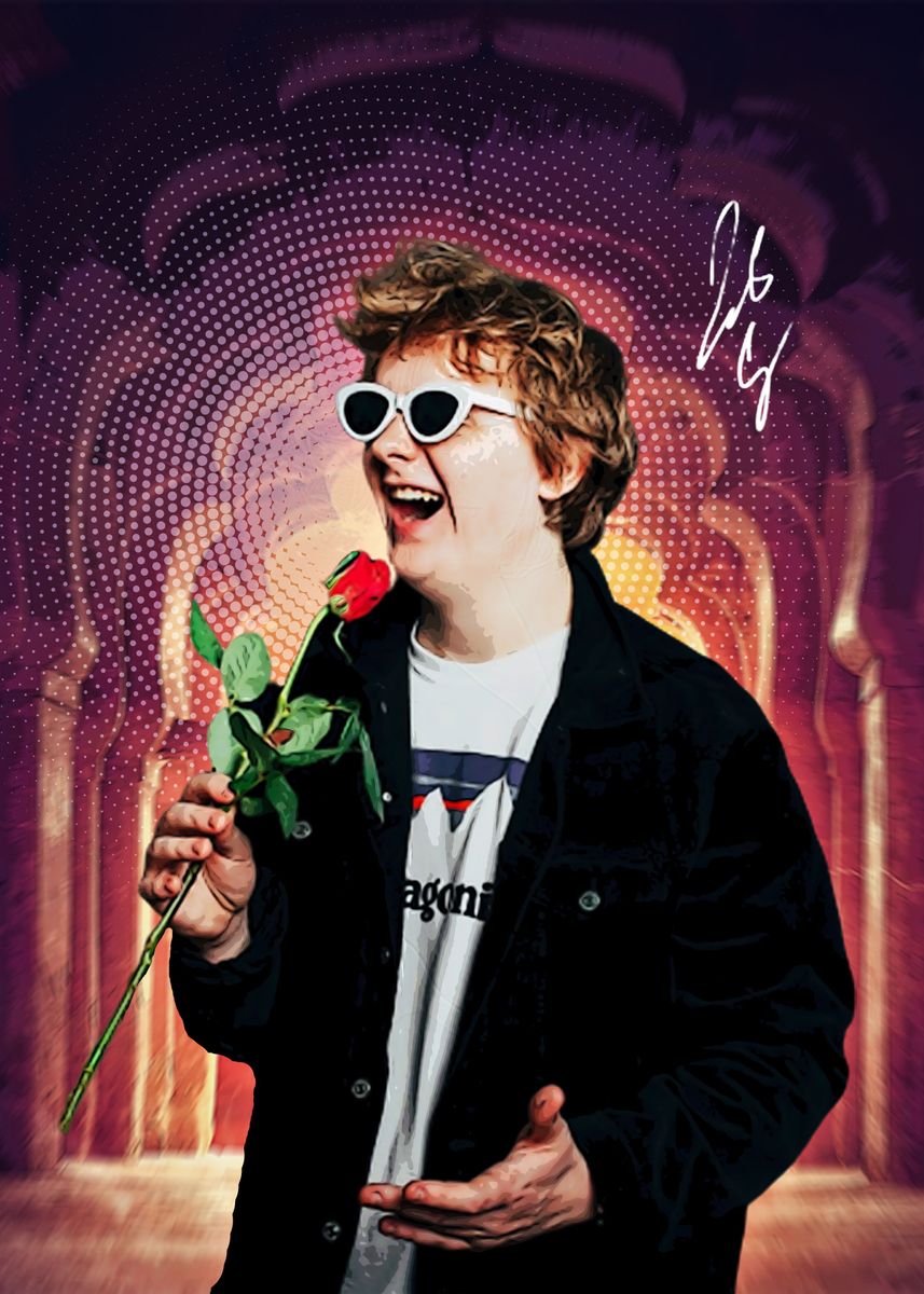 'Lewis Capaldi' Poster, picture, metal print, paint by Morton Gray ...