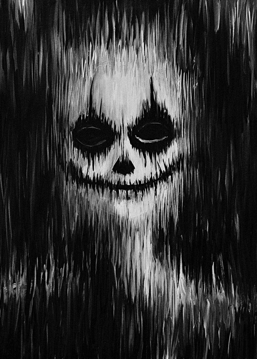 'The Grin' Poster, picture, metal print, paint by Lillix Art | Displate