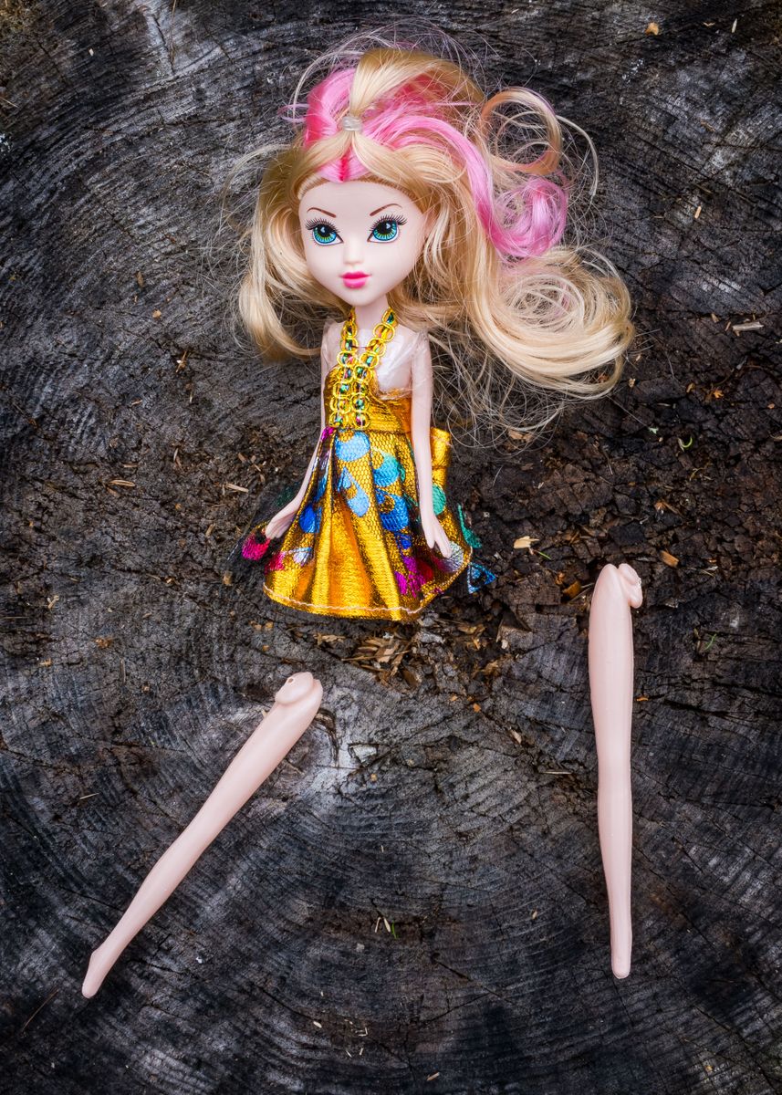 'Disabled abandoned doll' Poster by This Beautiful Keyhole | Displate