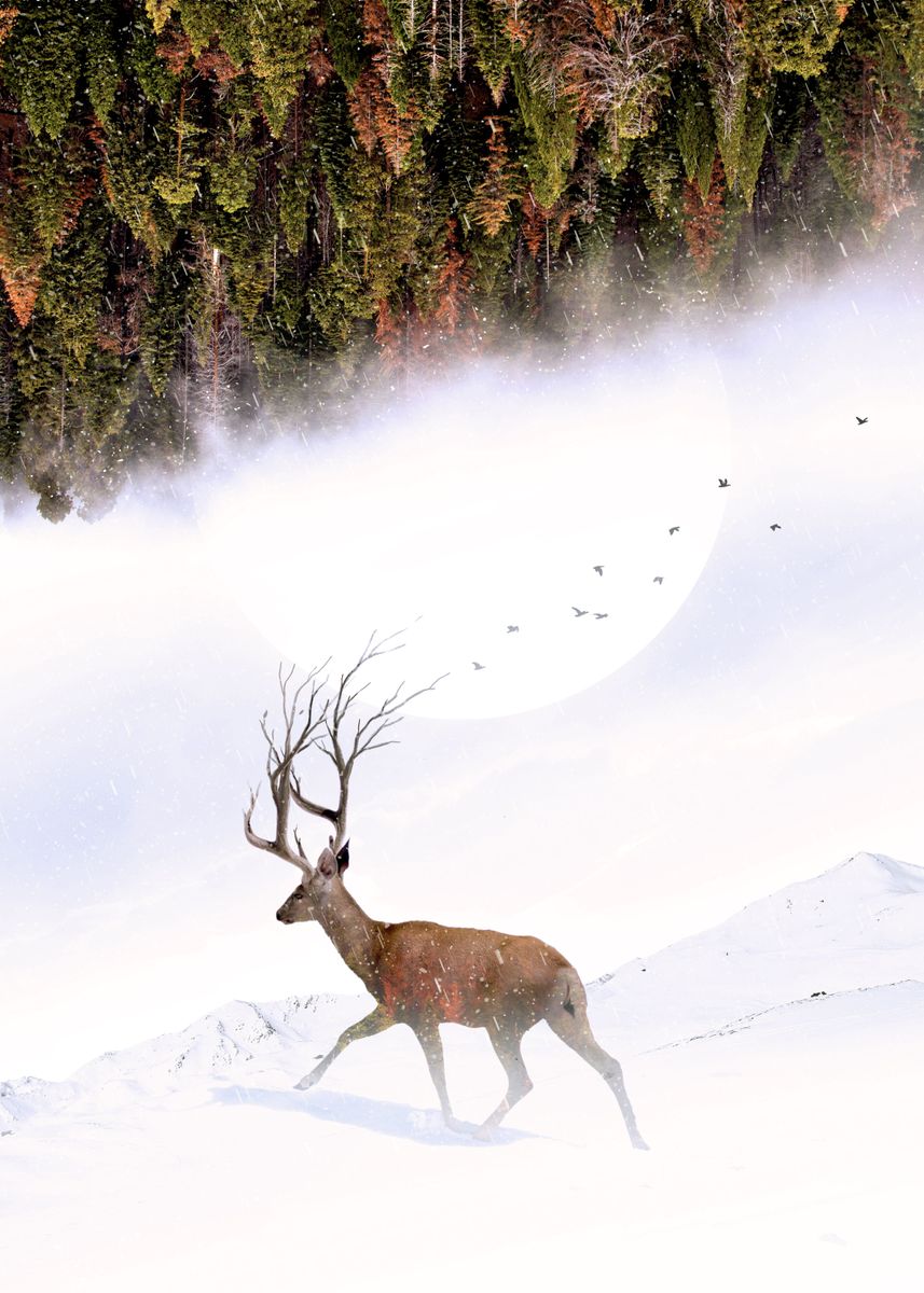 'Inevitable' Poster, picture, metal print, paint by Nicebleed | Displate