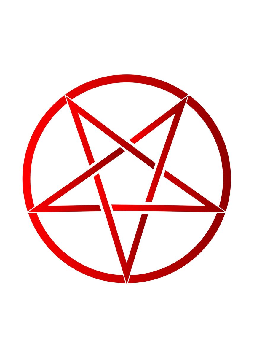 'Pentagram' Poster by HomeStead Digital | Displate