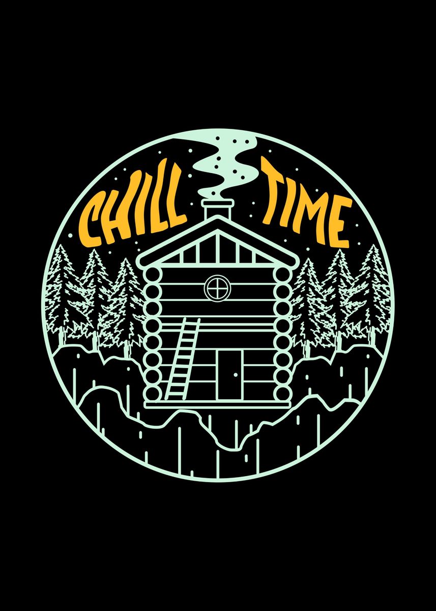 'Chill Time' Poster by Giovanni Poccatutte | Displate