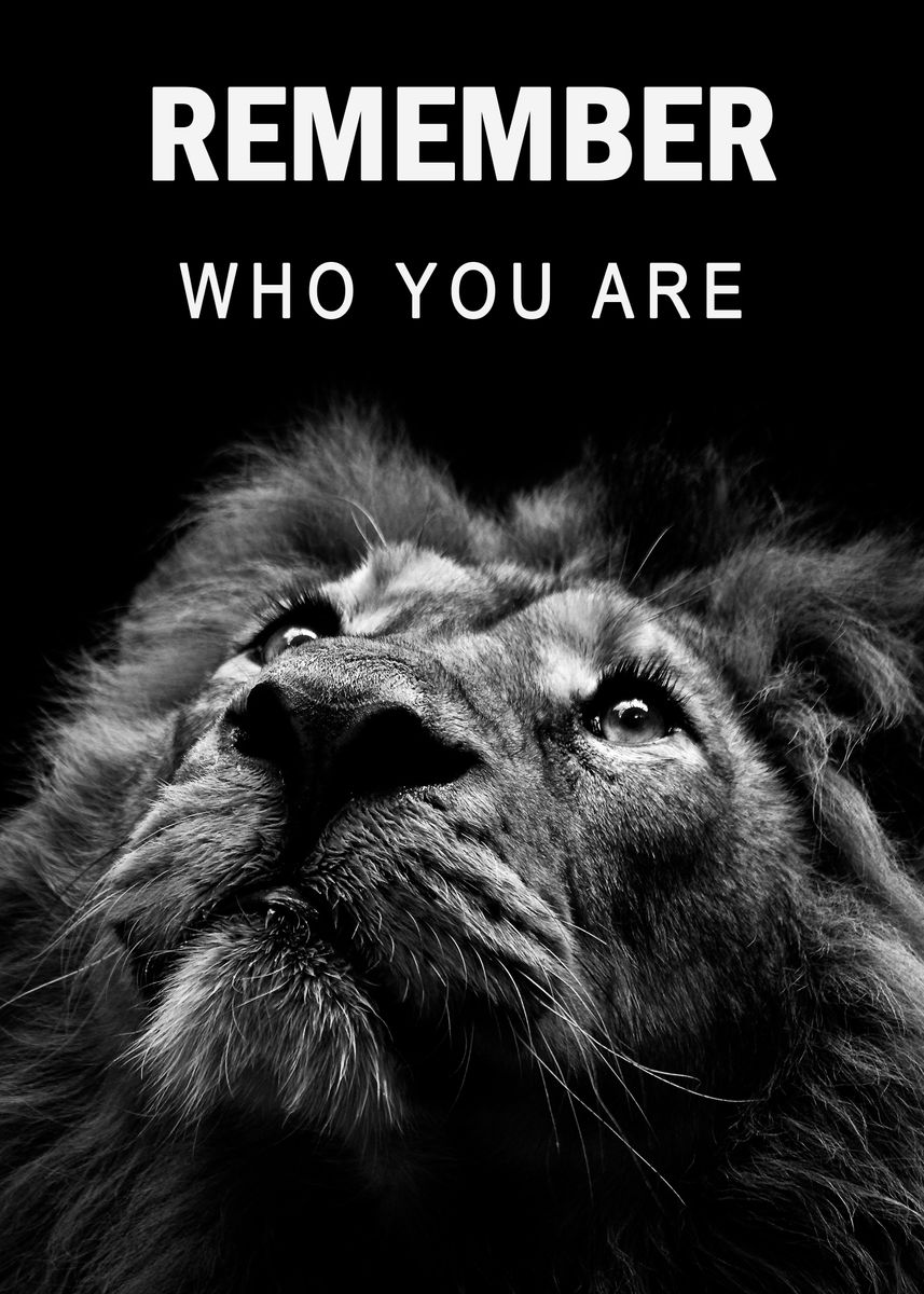 'Animal Motivation remember' Poster, picture, metal print, paint by mk ...