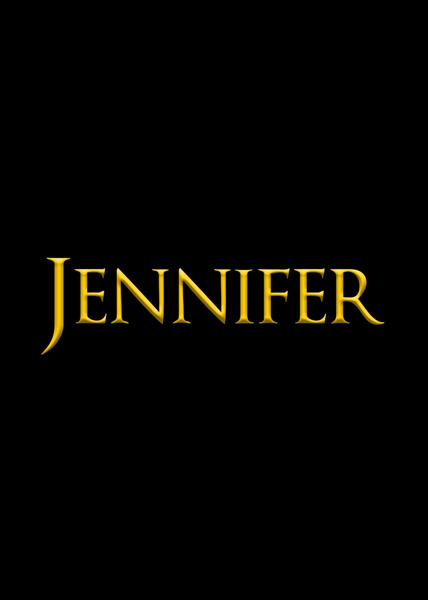 'Jennifer' Poster by Art Ofphotos | Displate