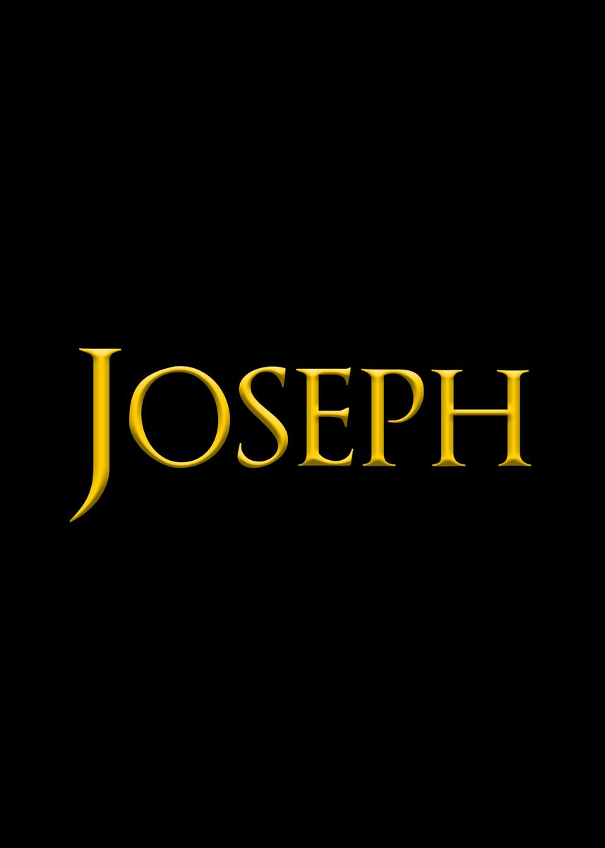 'Joseph' Poster, picture, metal print, paint by Art Ofphotos | Displate