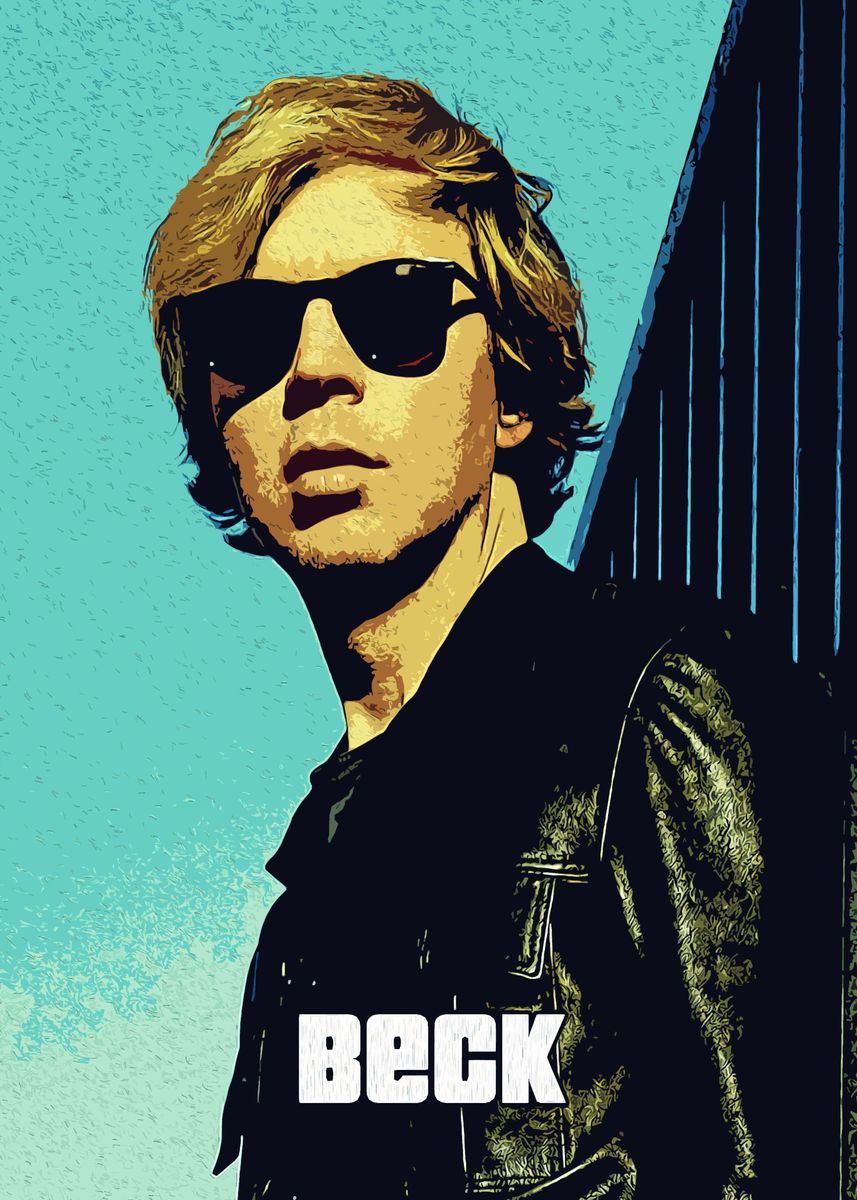 'Beck' Poster, picture, metal print, paint by Dillon Holden | Displate