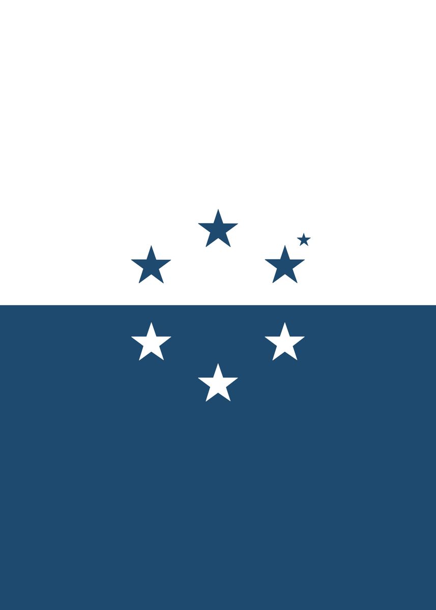 'Osean Federation Flag' Poster, picture, metal print, paint by ...