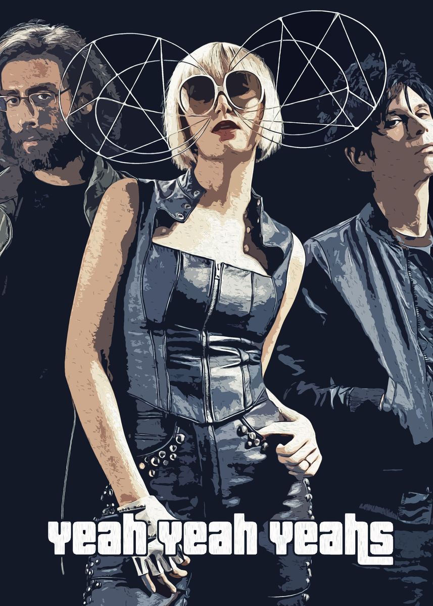 ' Yeah Yeah Yeahs' Poster by Dillon Holden | Displate