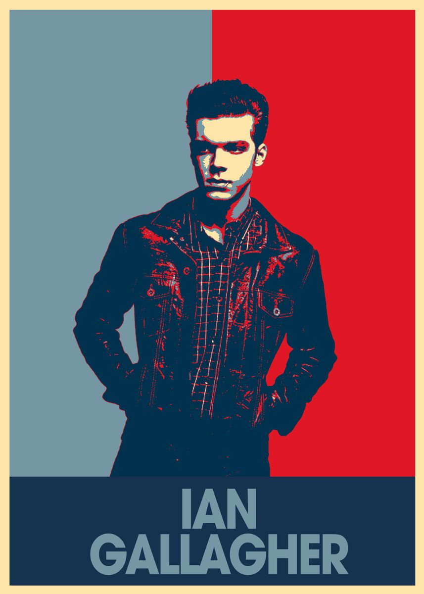 'Ian Gallagher' Poster by Cantrell Griffith | Displate