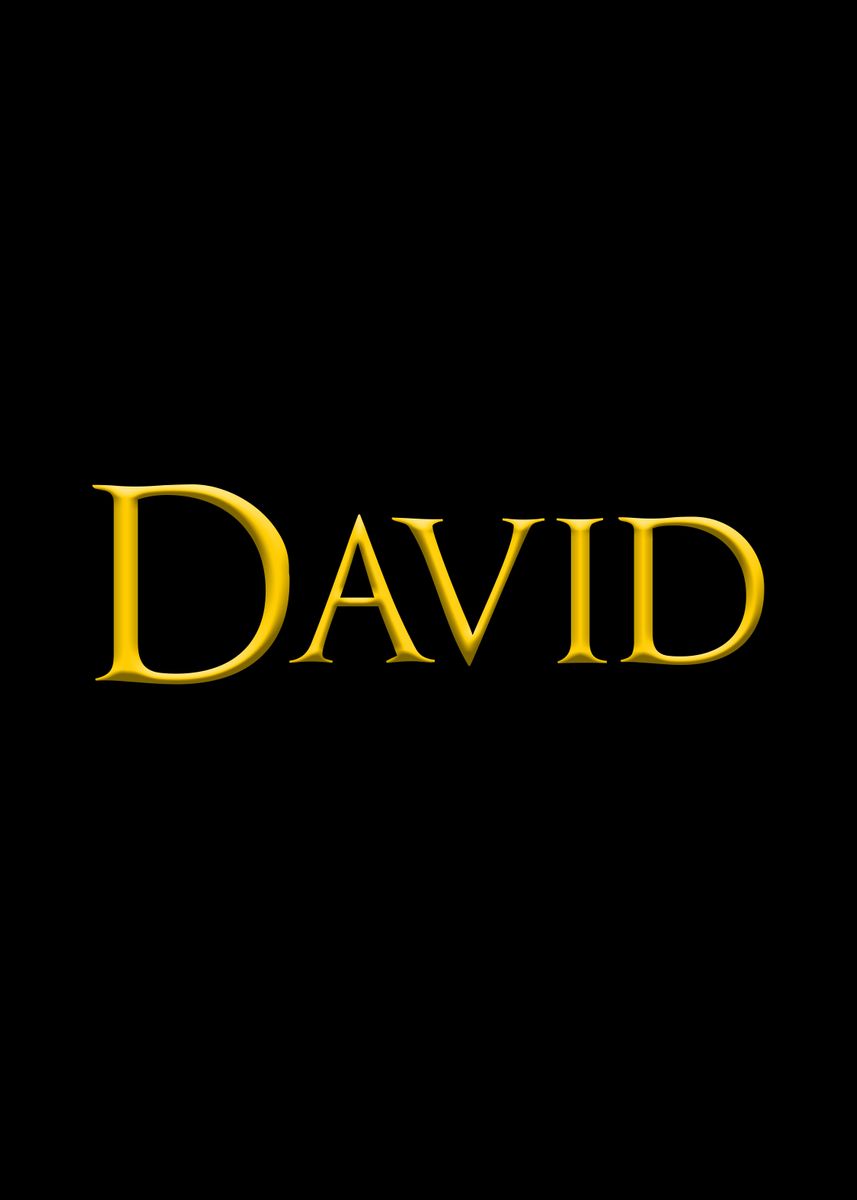 'David' Poster, picture, metal print, paint by Art Ofphotos | Displate