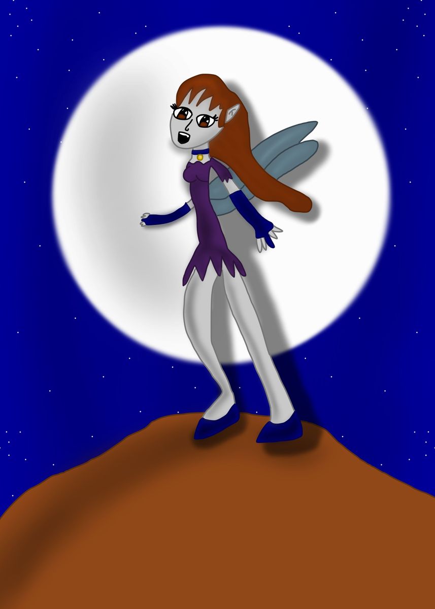 'Vampire Pixie' Poster, picture, metal print, paint by Cathryn Paulus ...