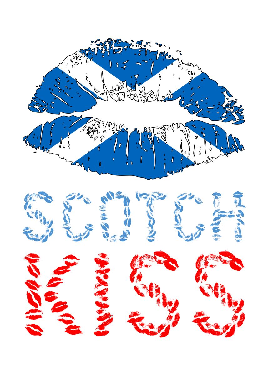 'Scotch Kiss' Poster by Art Ofphotos | Displate