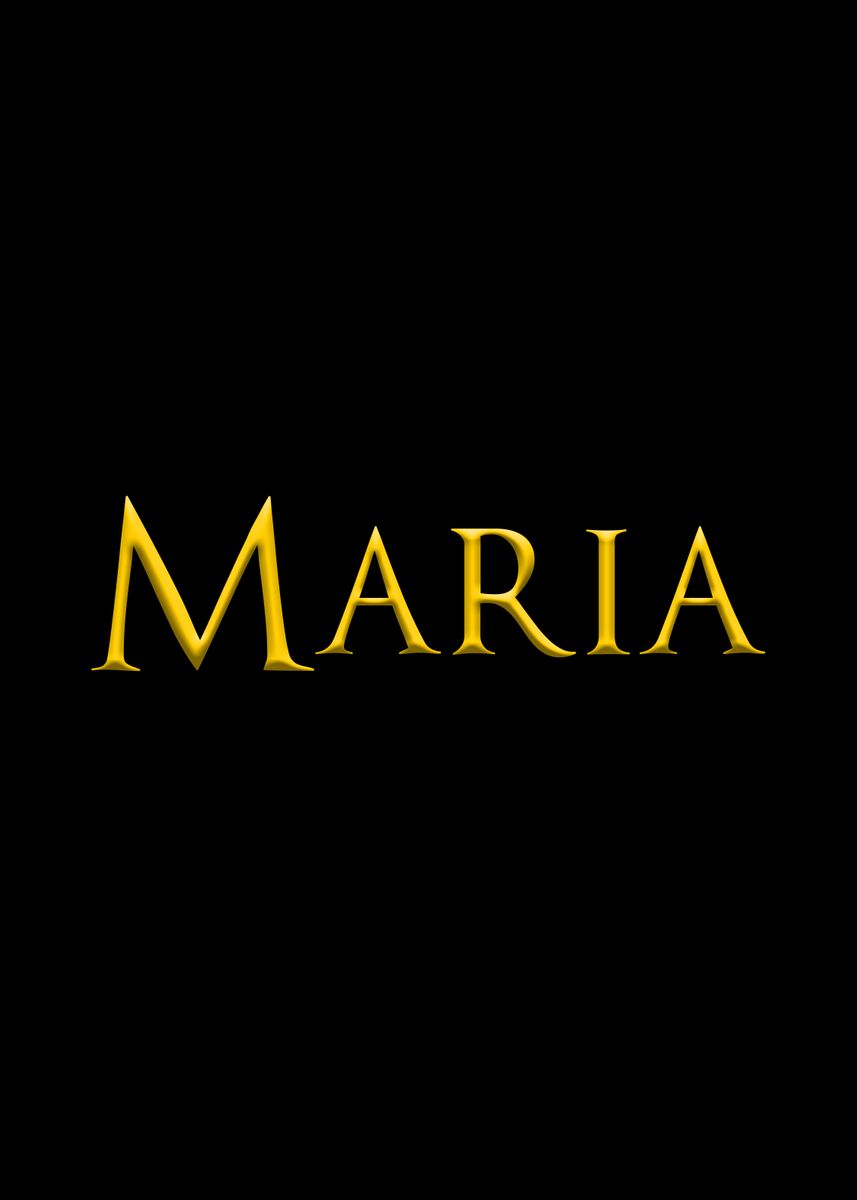 'Maria' Poster, picture, metal print, paint by Art Ofphotos | Displate